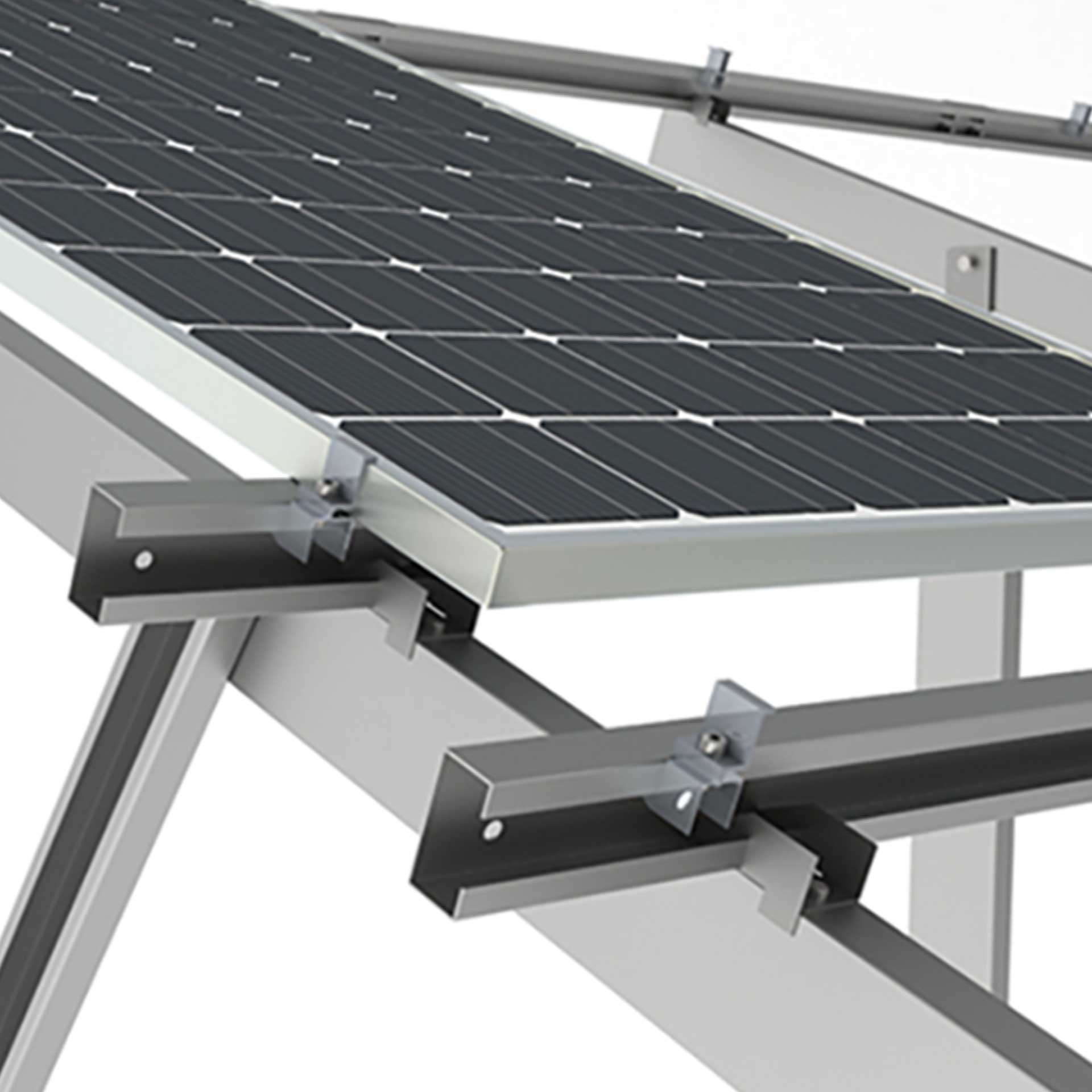 ¿Cuáles son las mejores estructuras para fijar paneles solares?